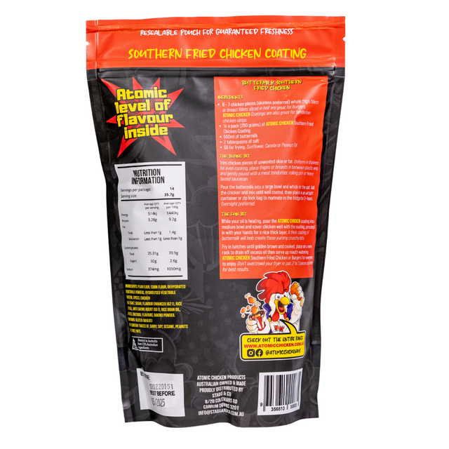 Atomic Chicken Hot ‘N Spicy Southern Fried Chicken Coating – Stagg and Co